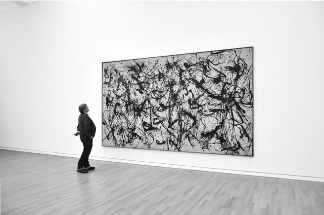 K20, Jackson Pollock, Number 32 – blindbild