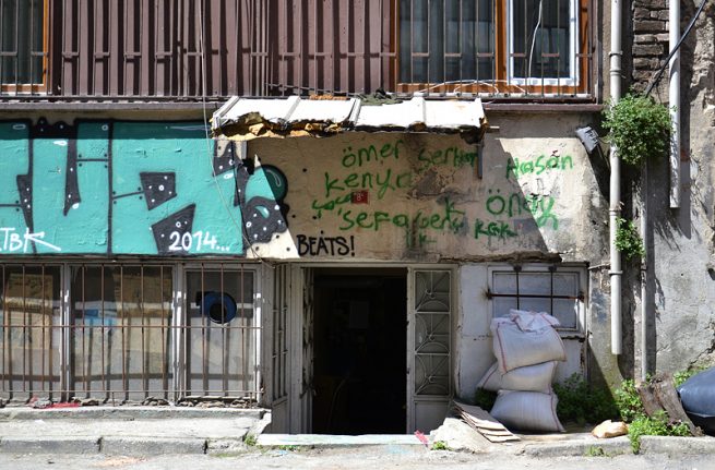 Istanbul, Beyoğlu, April 2014 – blindbild