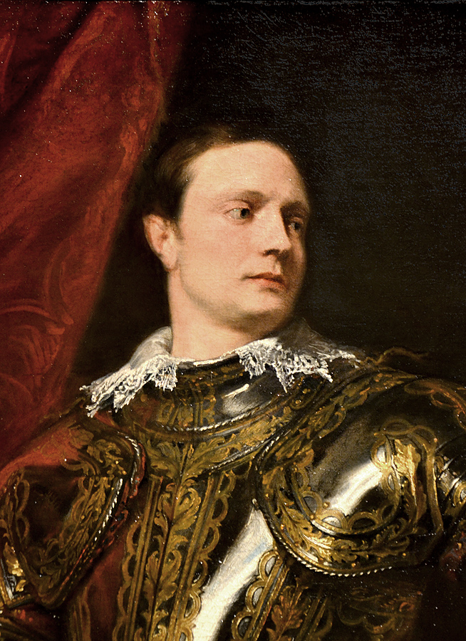Anthonis van Dyck, Bildnis eines jungen Feldherren – blindbild