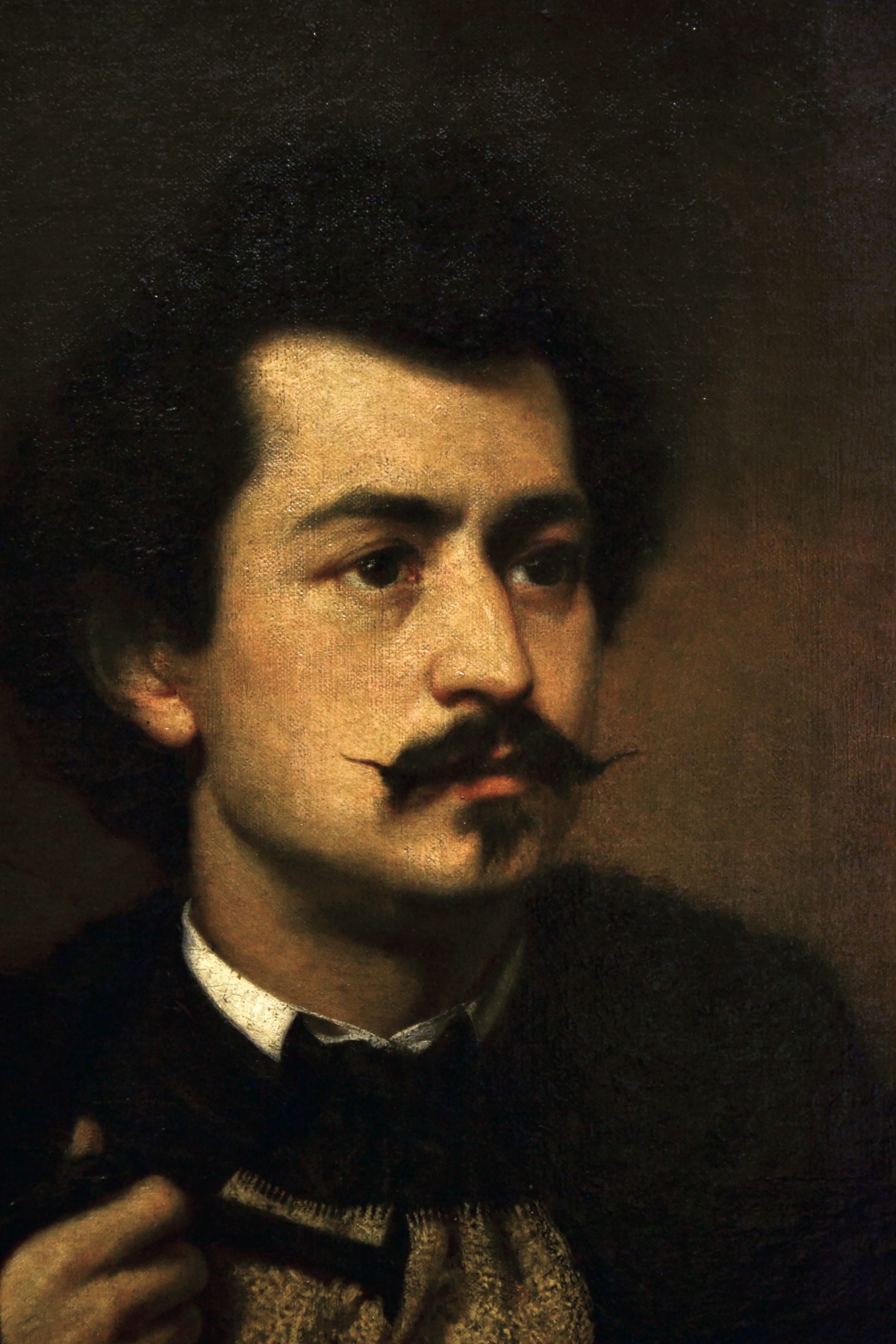 MADARÀSZ Viktor, Önarckép (Selbstporträt) – blindbild