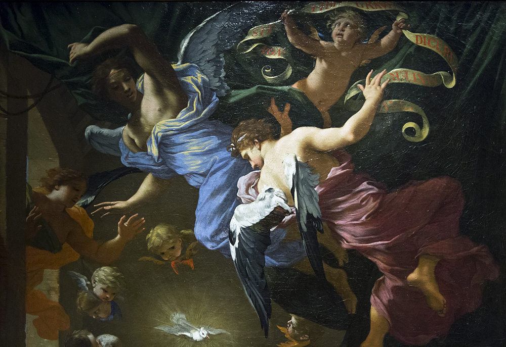 Michel Dorigny, Verkündigung – blindbild