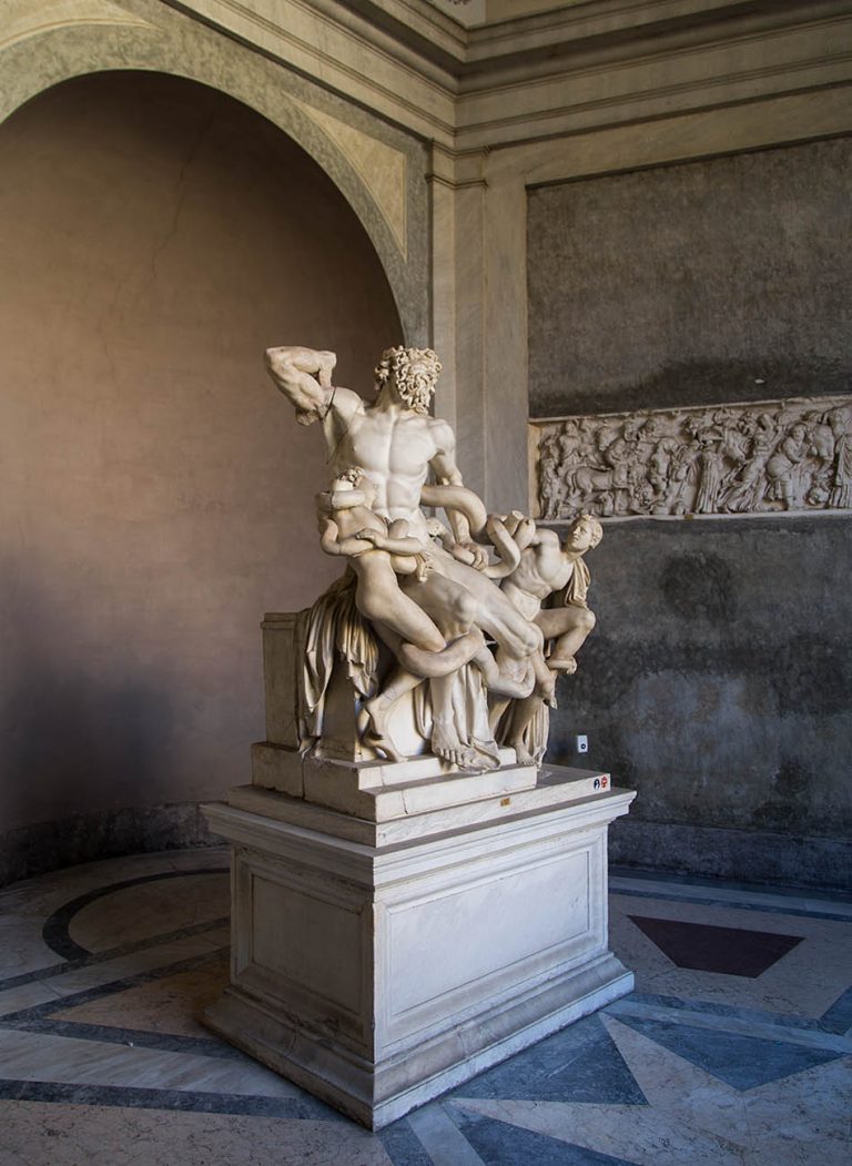 Museo Pio Clementino, Laocoonte – blindbild