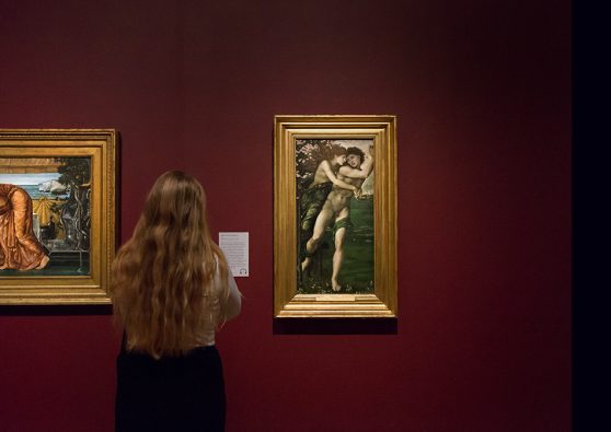London, Tate Britain, Edward Burne-Jones Exhibition, December 2018 ...