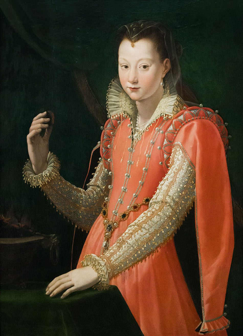 Santi di Tito, Portrait of a Young Woman as Portia Catonis – blindbild