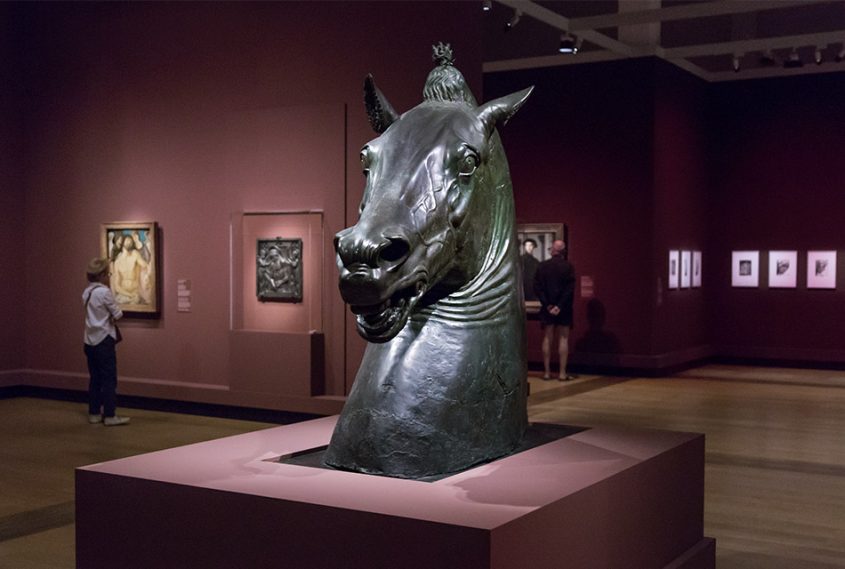 Donatello, Horse’s Head (Protome Carafa) (on loan from the Museo ...